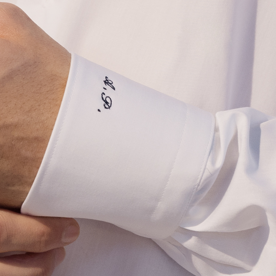 Add a Monogram to a Shirt, embroidered monogram shirts - Apposta