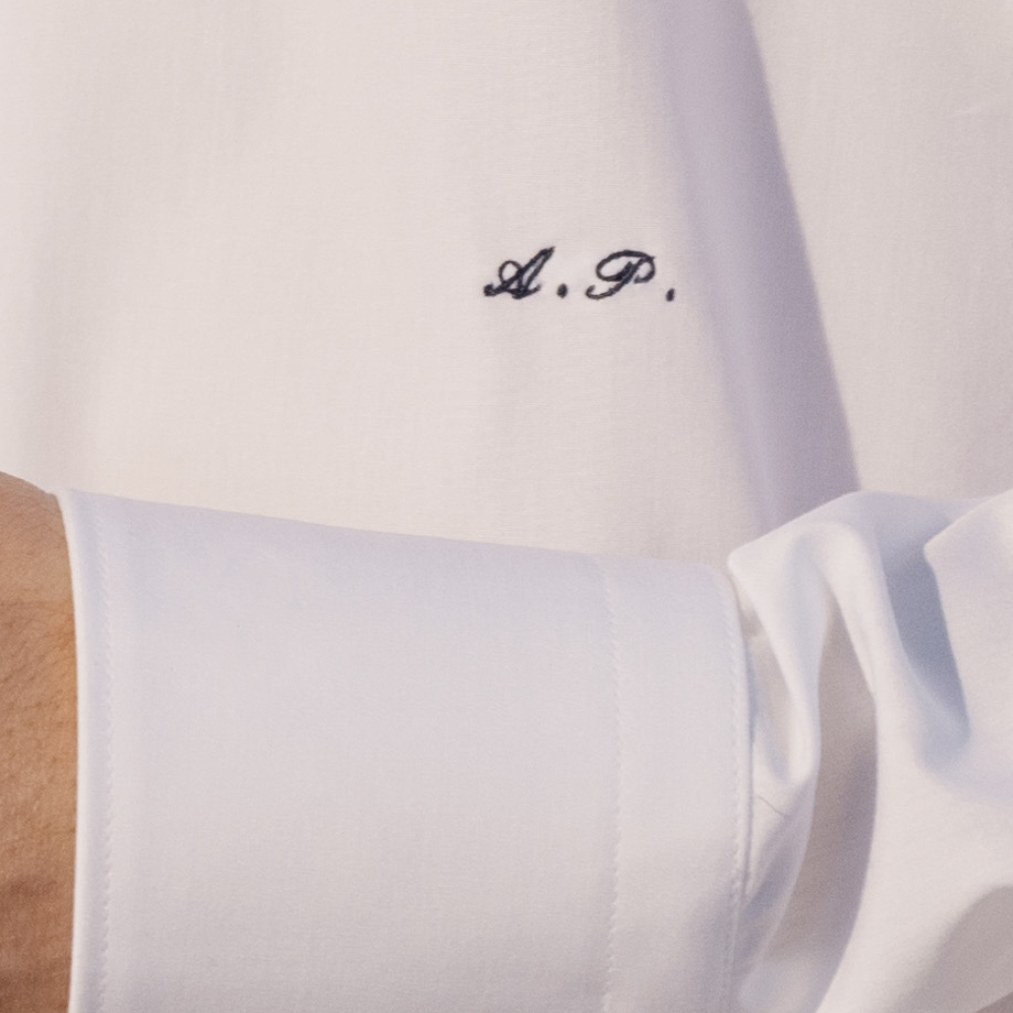 Add a Monogram to a Shirt, embroidered monogram shirts - Apposta