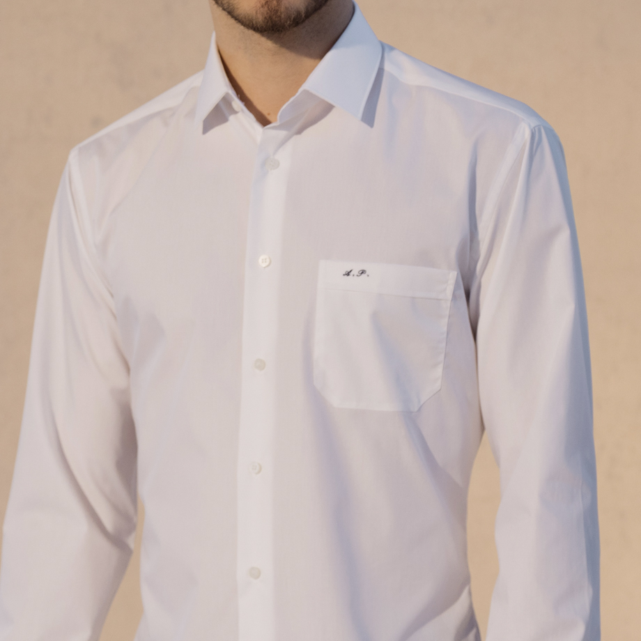 Add a Monogram to a Shirt, embroidered monogram shirts - Apposta